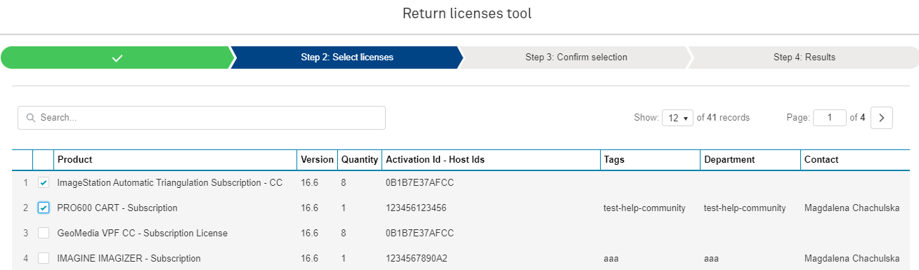 License Return methods: Licensing Portal vs. Licensing Administrator