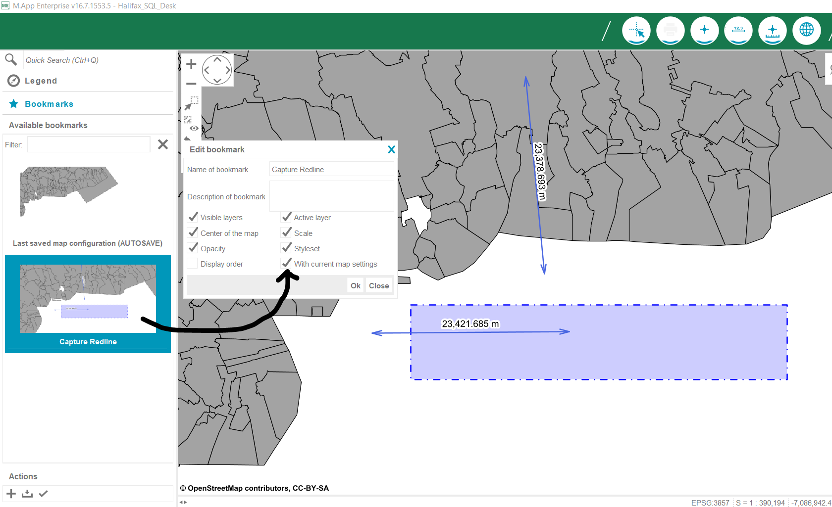 MAE 2023: How to save Redlining Elements to your Bookmark