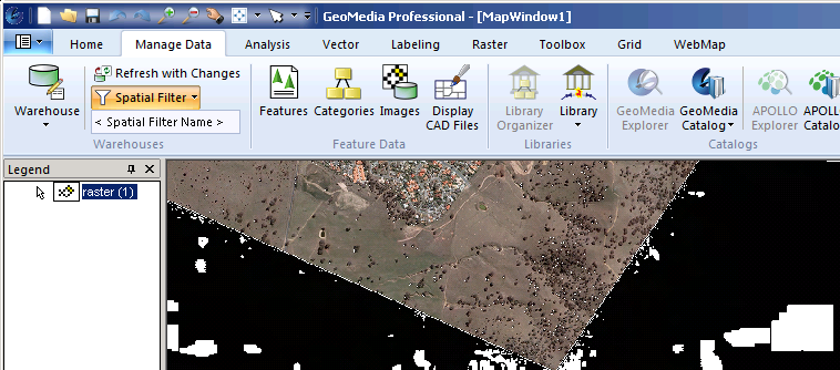 How to fix speckled edges of ECW
