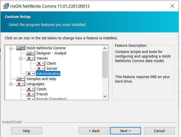 HxGN Networks Core - Upgrade Wizard | Error Populateversionmapping.sql