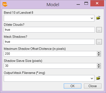 Landsat 8 Automated Cloud Mask