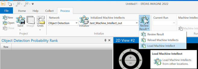Object Detection Workflow Using Machine Learning Layout